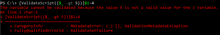 Powershell Validatescript Building Better Functions
