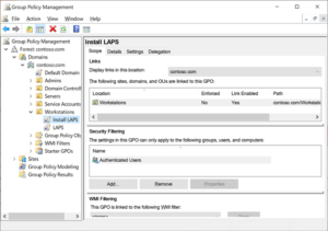 Secure Windows Admin Passwords with Microsoft LAPS