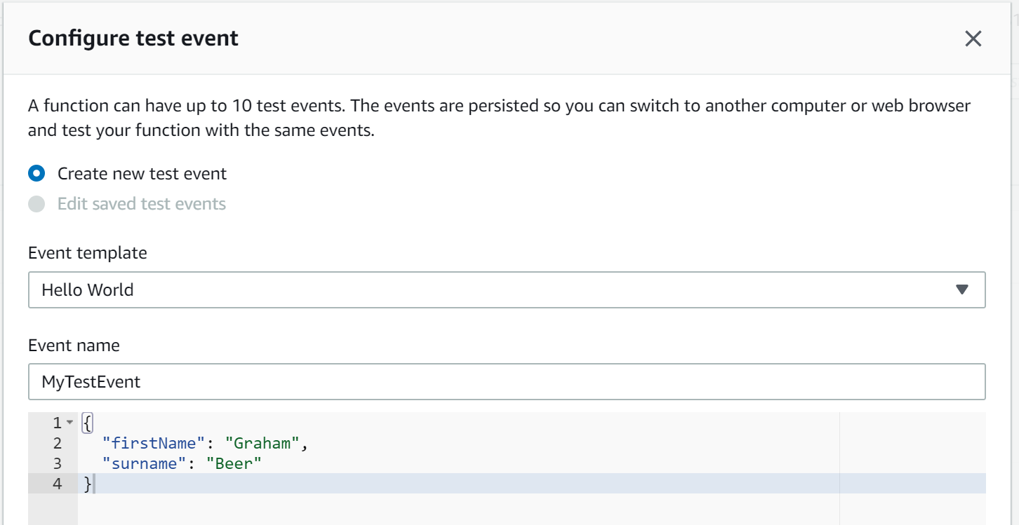 Create and Test AWS Lambda C# Functions
