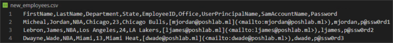 Process Csv Data With Import Csv And Foreach Loop In Powershell