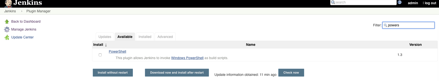 Integrate Git And Jenkins For Scheduled Powershell Scripts