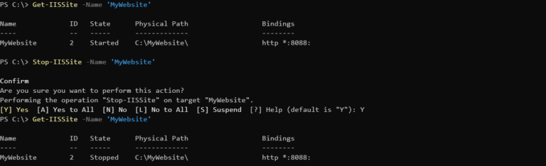 Powershell Iis Mastery Create And Manage Websites