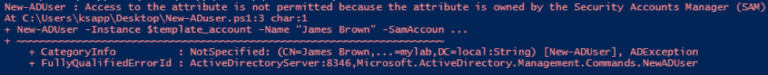 Automate Active Directory User Creation with New-ADUser