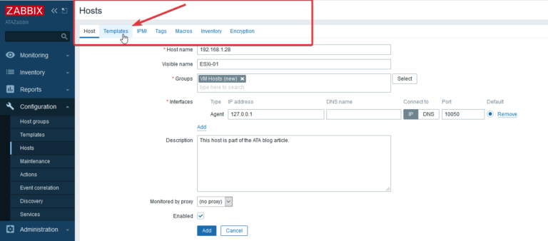 Free Zabbix Monitoring for VMWare ESXi Hosts: Get Started