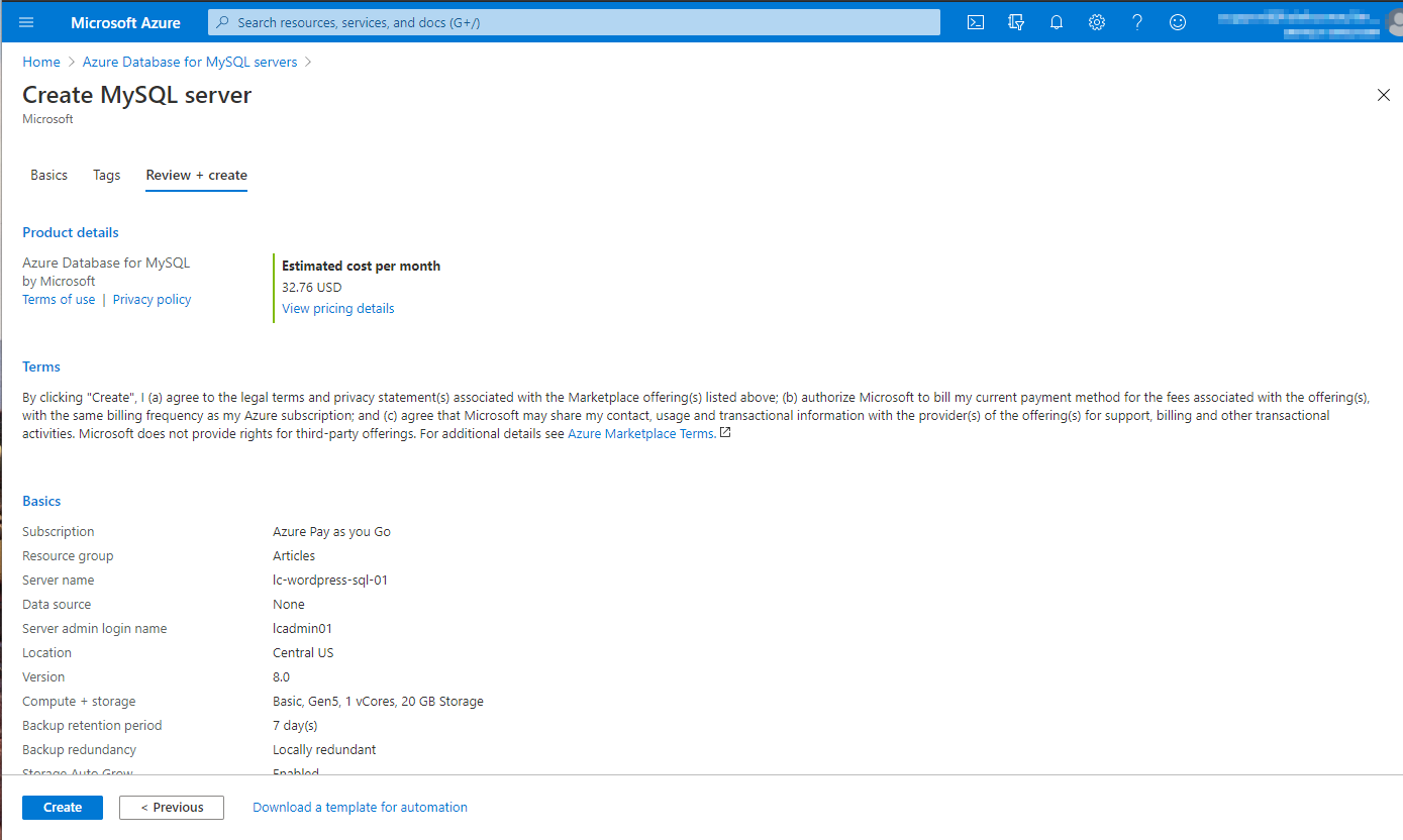 Create an Azure WordPress Blog: A Detailed Step-by-Step Guide
