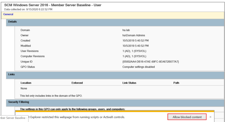 Export GPOs with PowerShell: Creating Fancy GPO Reports