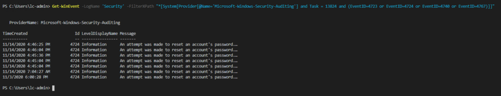 Automate Active Directory Auditing With Powershell