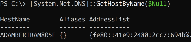 Quickly Get Computer Names with PowerShell