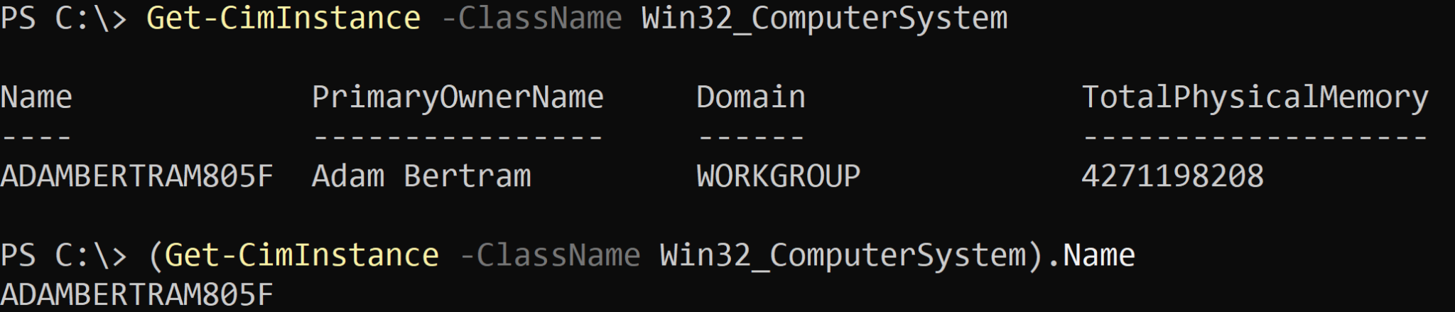 Quickly Get Computer Names with PowerShell