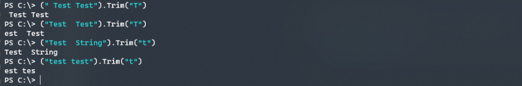 Master PowerShell Trim and TrimEnd Methods