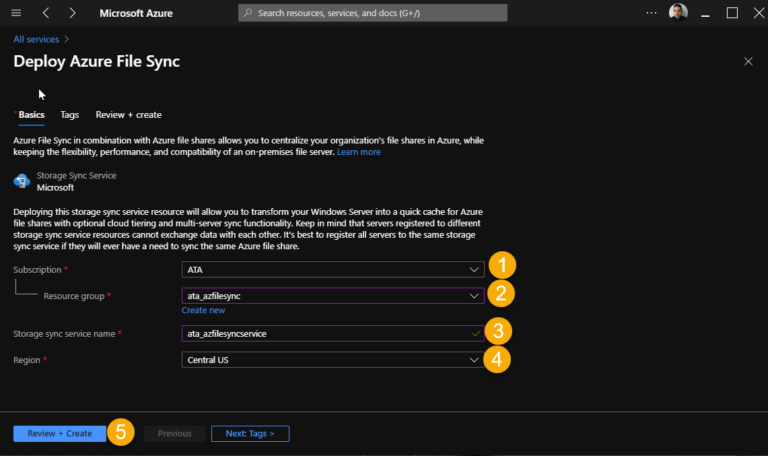 Set Up Azure File Sync: Sync On-Prem Files to Azure