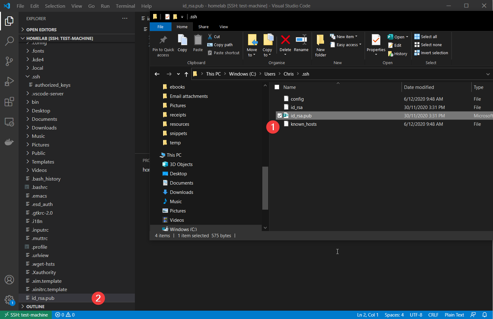 How To Add An SSH Key To VS Code And Connect To A Host