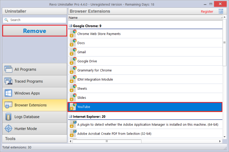 Optimize Windows System Performance Using Revo Uninstaller