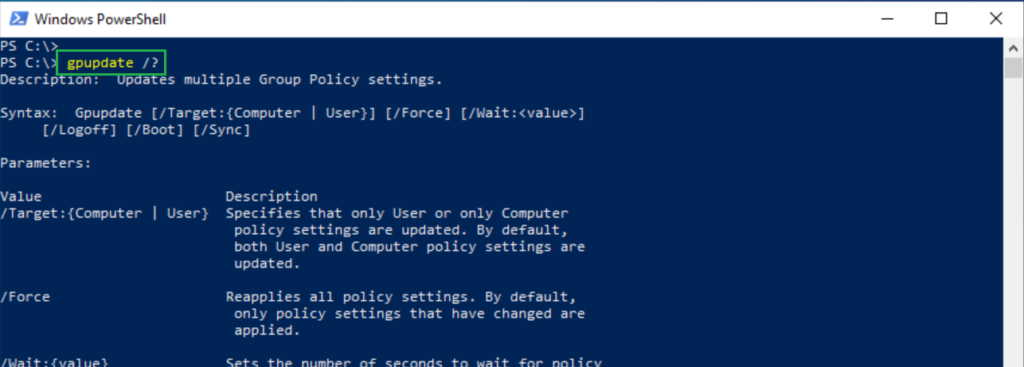 Understanding the GPUpdate Command [In Depth]