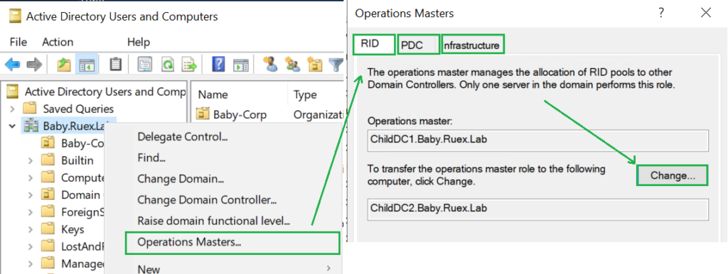 How to Seize and Transfer FSMO Roles (GUI and PowerShell)