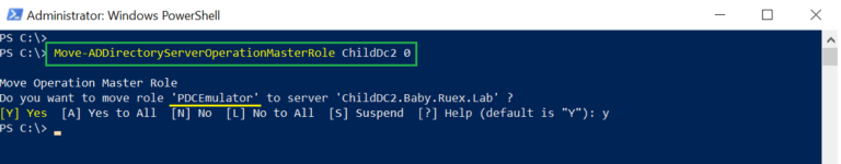 How to Seize and Transfer FSMO Roles (GUI and PowerShell)