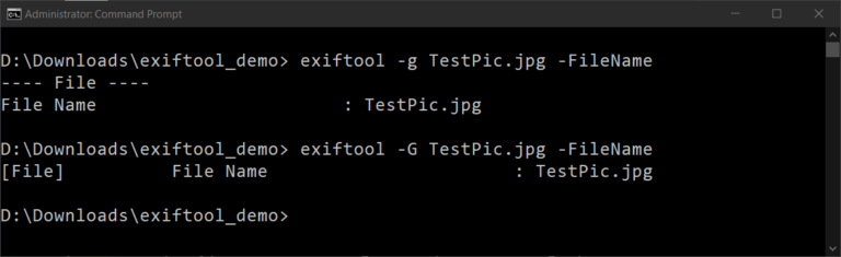 Everything You Ever Wanted to Know about ExifTool