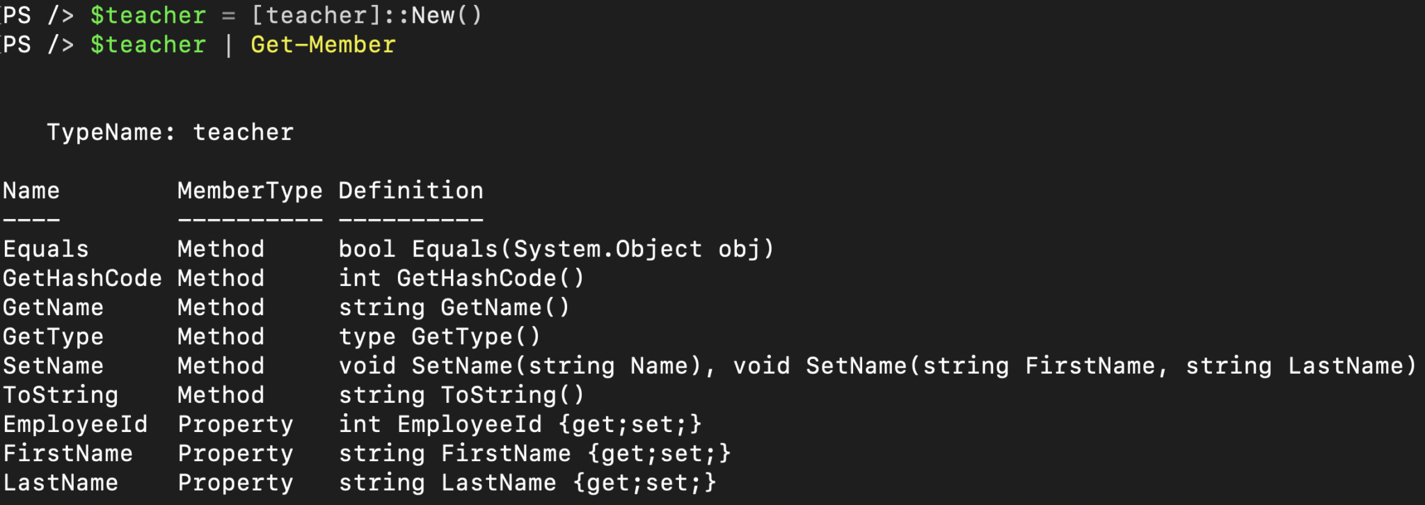 PowerShell Classes: Getting Started