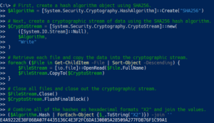 How to Use the Get-FileHash PowerShell Cmdlet