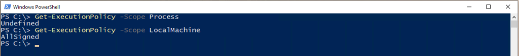 Set Executionpolicy For Managing Powershell Execution Policies