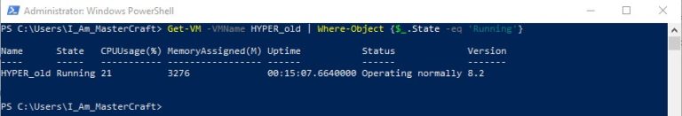 Hyper-V PowerShell module : Getting More Things Done