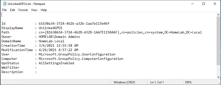 How to Find (and Remove) Unlinked GPOS in Active Directory