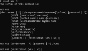 How to Connect to Network Drives on the Command Line with Net Use