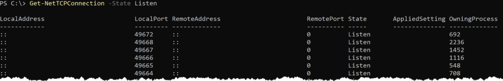 How to Find Listening Ports with Netstat and PowerShell