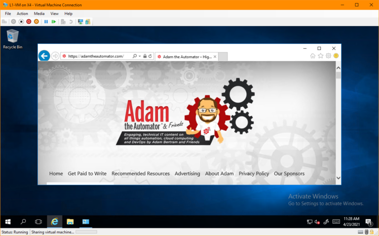 How to Set Up Hyper-V Nested Virtualization [Step-by-Step]