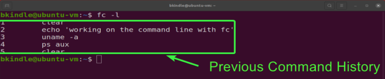 Bash Fc Command Easily Wield The Bash Shell Like A Pro 5317