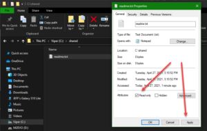 How to Make a File Read-Only and Vice Versa
