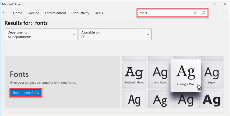 How to Download and Install Fonts in Windows 10