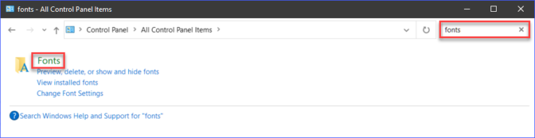 How to Download and Install Fonts in Windows 10