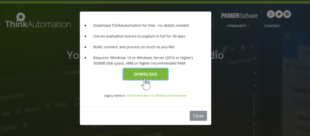 ThinkAutomation: Automating all the Things