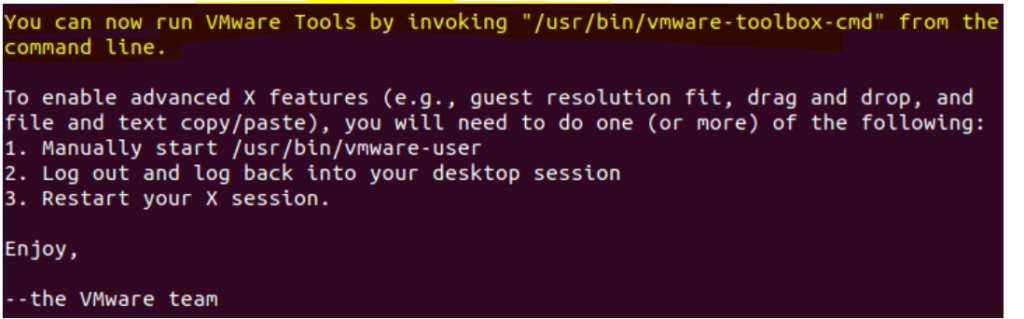 Install VMware Tools on Ubuntu and Increase VM Performance