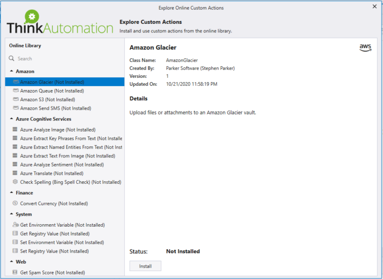 ThinkAutomation: Automating all the Things