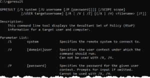 How to Verify Applied GPOs with the GPResult Tool
