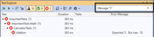 How to Run and Interpret Unit Tests with Visual Studio Test Explorer