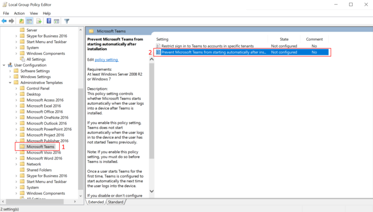 How to Set up the Microsoft Teams Machine-Wide Installer