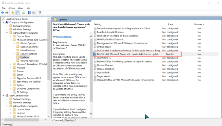 How to Set up the Microsoft Teams Machine-Wide Installer