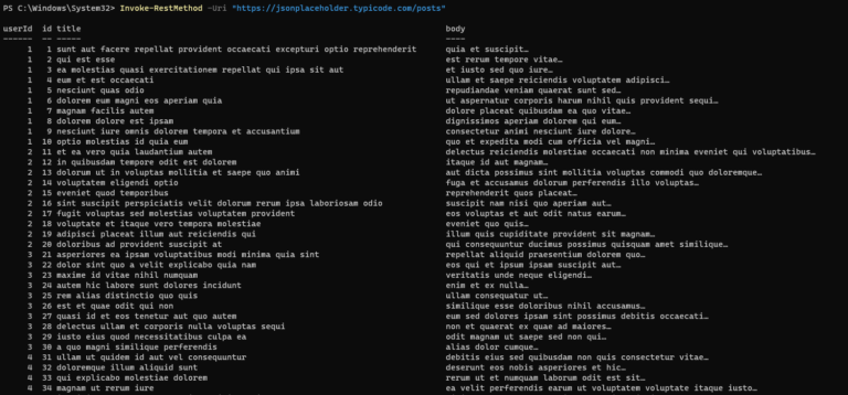 Working With Rest Apis And Powershells Invoke Restmethod
