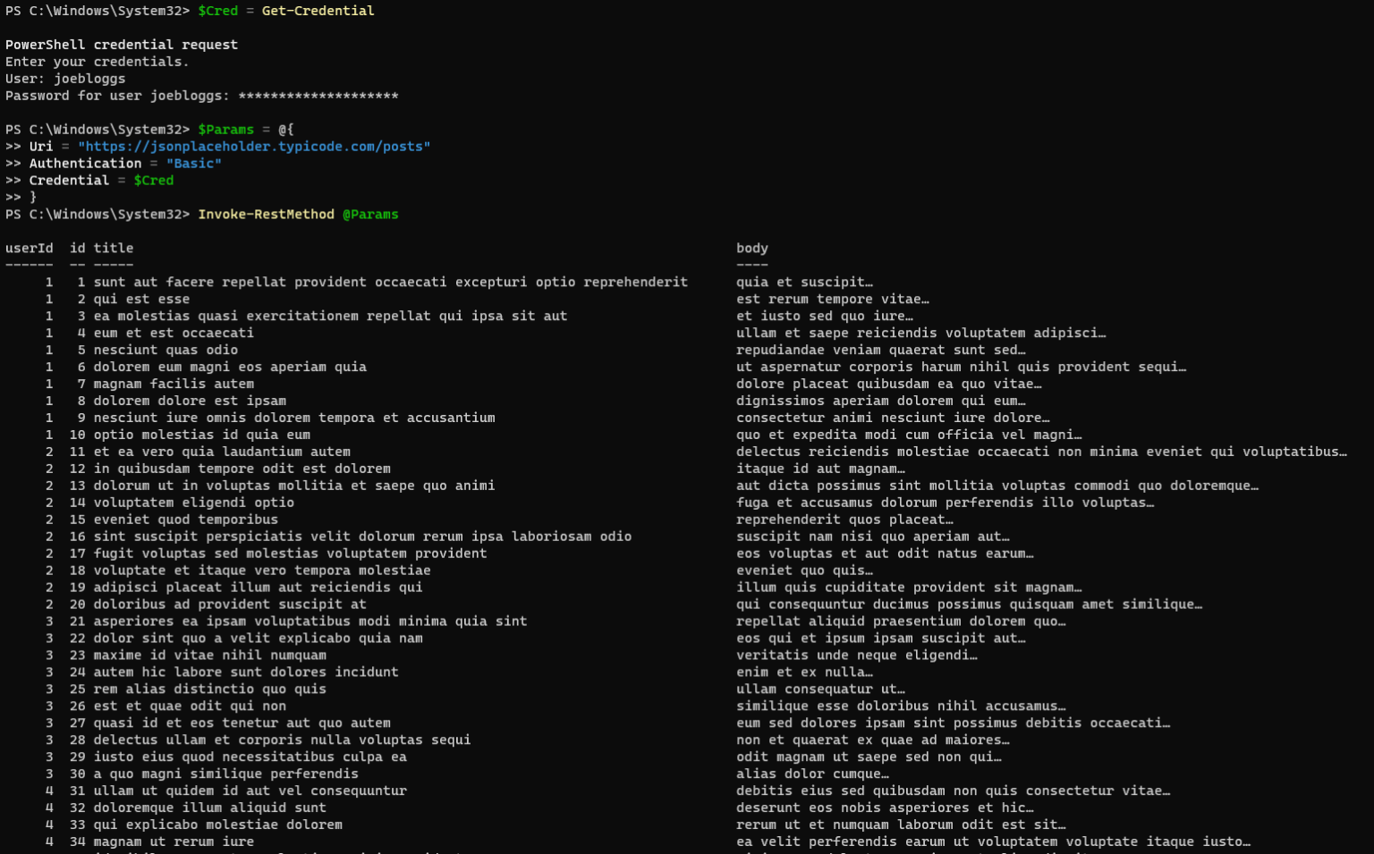 Working With Rest Apis And Powershells Invoke Restmethod 9110