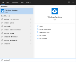 How to Enable Windows 10 Sandbox to Safely Test Apps