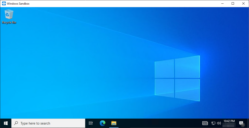 Windows Sandbox Windows 11 Home 