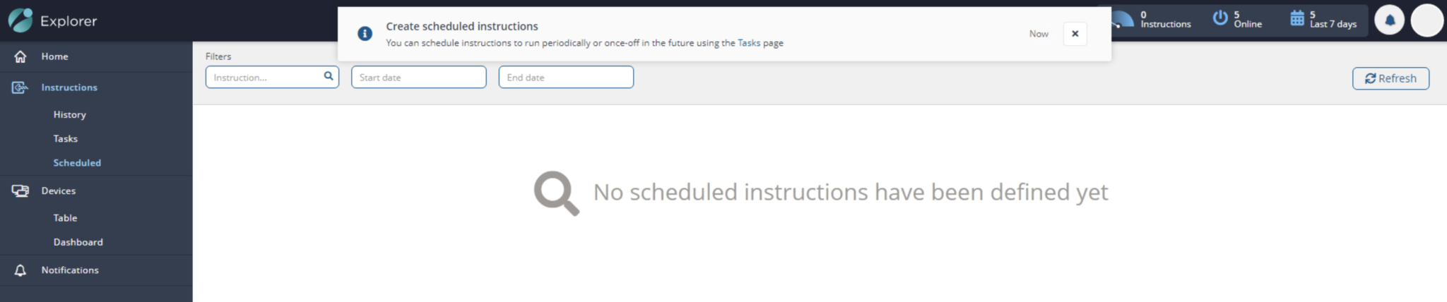 Learning 1E's Tachyon: Using Explorer