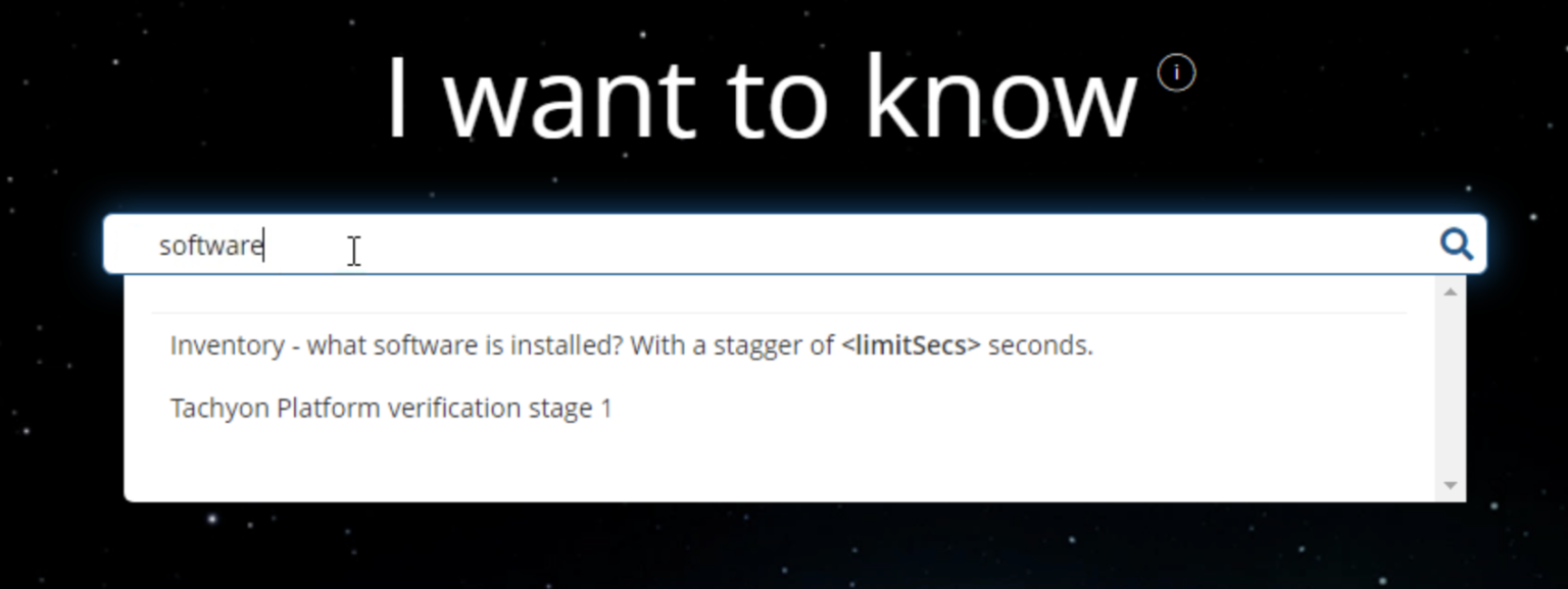 Learning 1E's Tachyon: Using Explorer