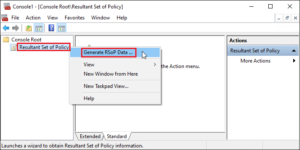 How to use RSOP to Inspect Applied GPO Settings