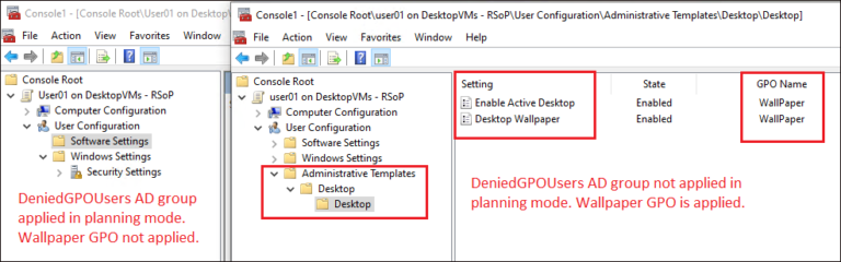 How to use RSOP to Inspect Applied GPO Settings