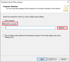 How to use RSOP to Inspect Applied GPO Settings