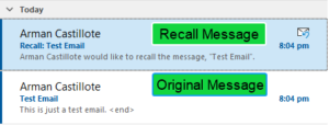 Easily Recall Email in Outlook (Prevent that Oh Crap Moment)